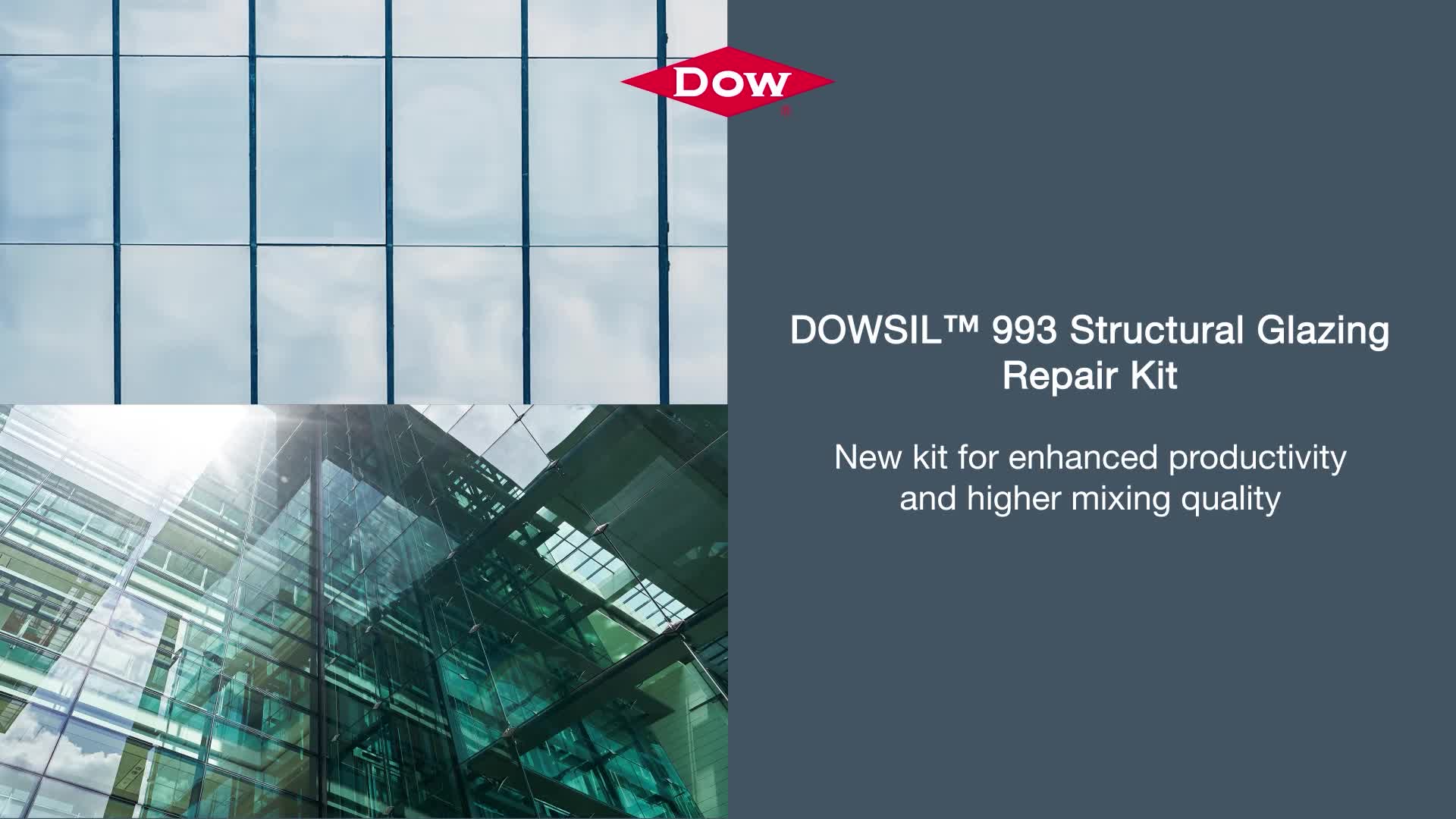 DOWSIL™ 993 Structural Glazing Repair Kit