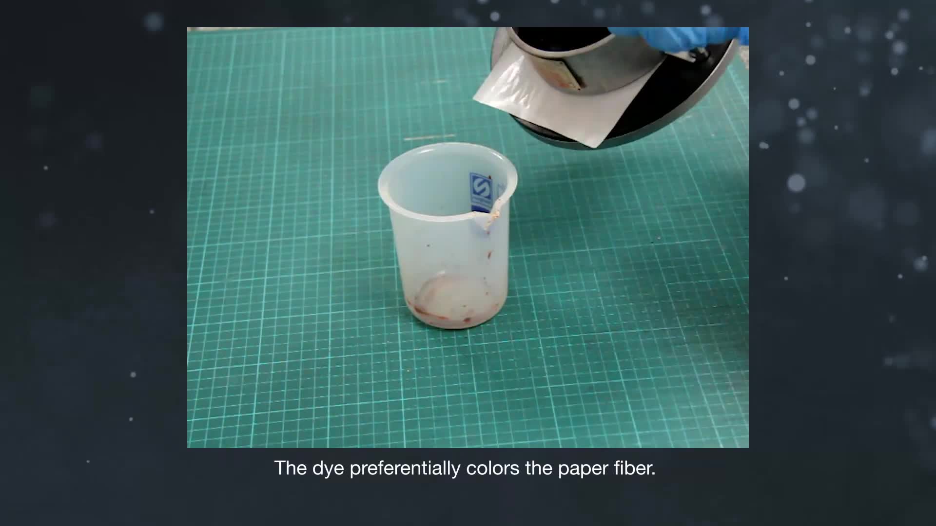 Coverage: Qualitative evaluation of Shirlastain A coverage test (English)